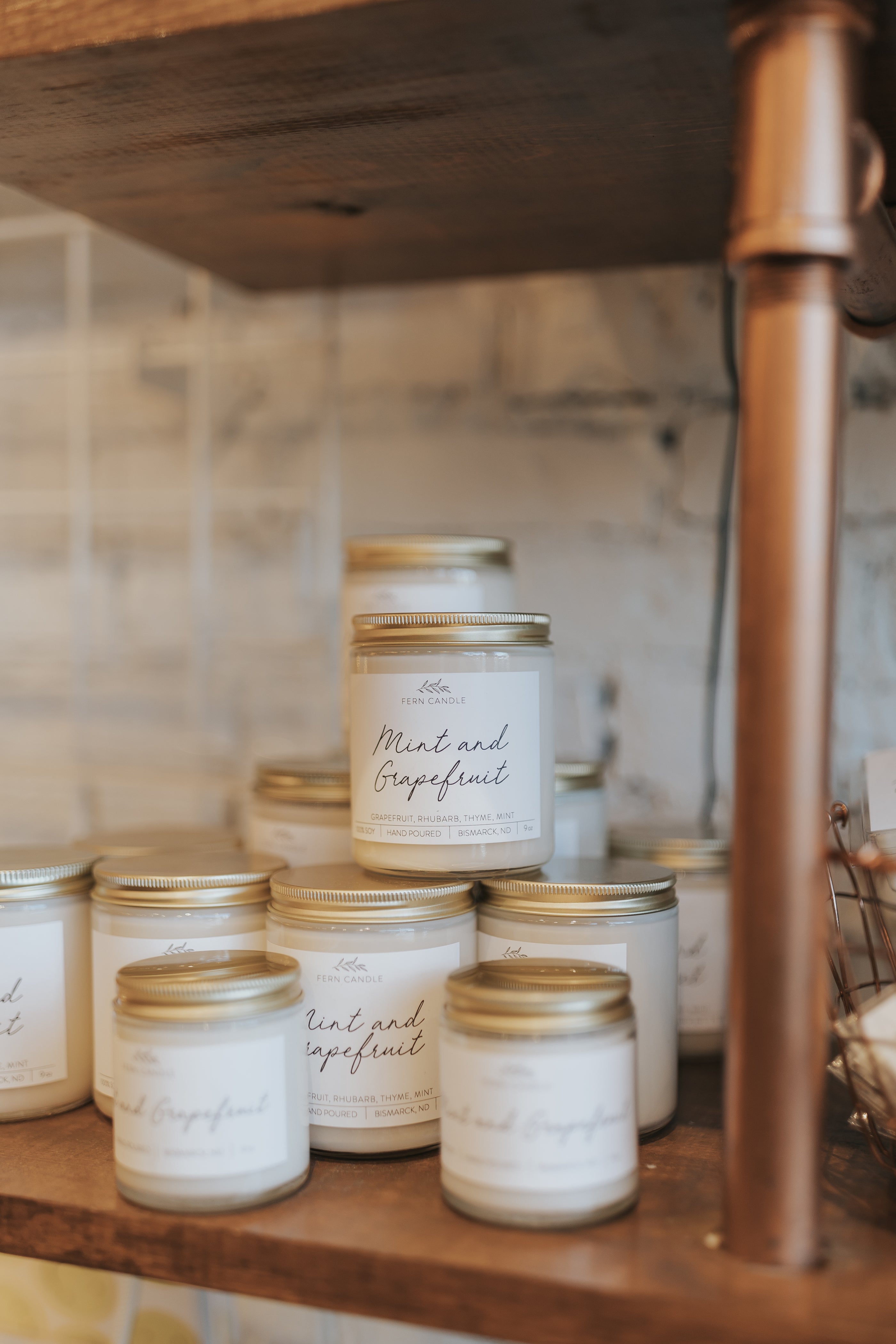 FERN CANDLE • 4oz. Candle